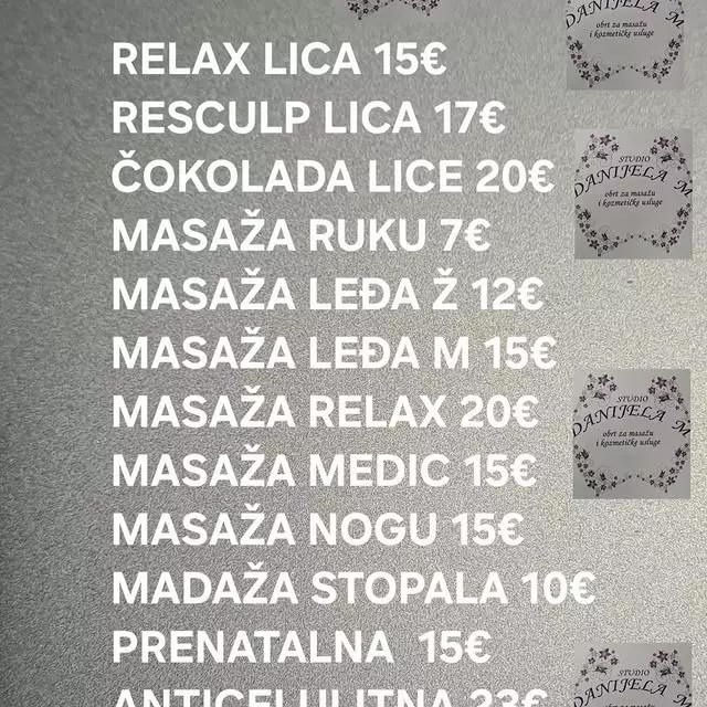 Masaže tijela Dalj | STUDIO DANIJELA M